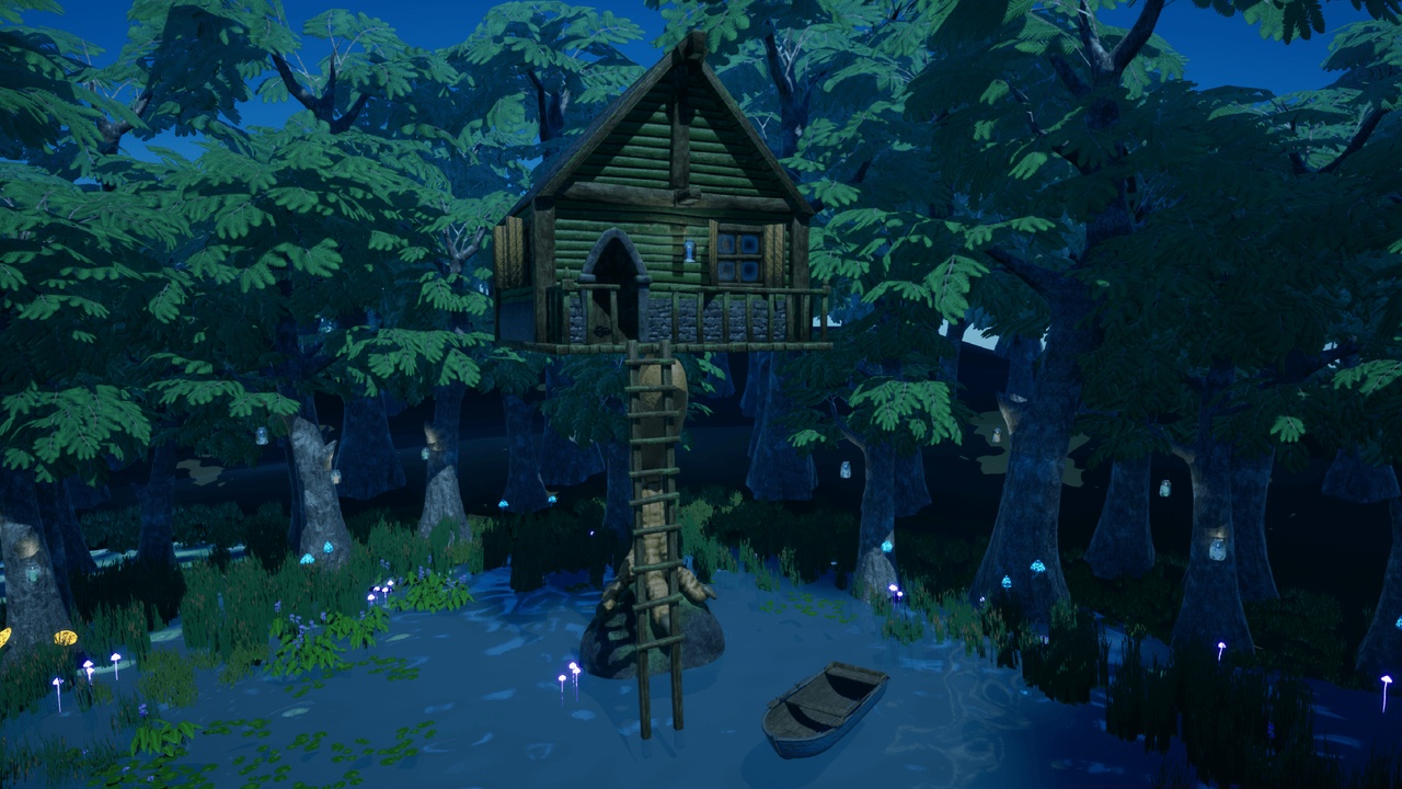Modular Medieval Fantasy - Witch Swamp House