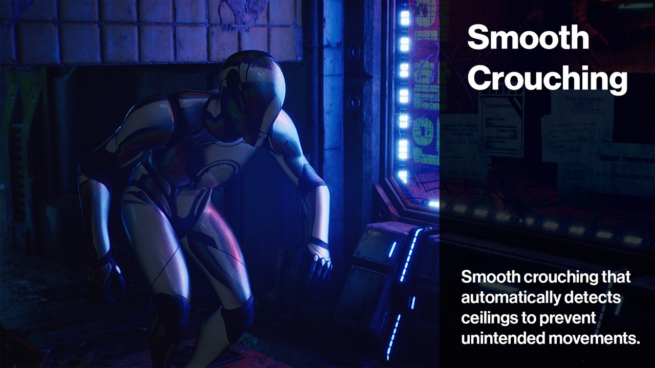 Motion: Advanced First Person Character Template / Controller