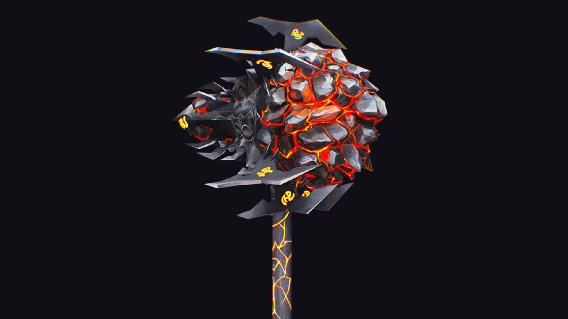 Hammer Stone Sledgehammer StormBreaker Mallet Maul Mace | Fab