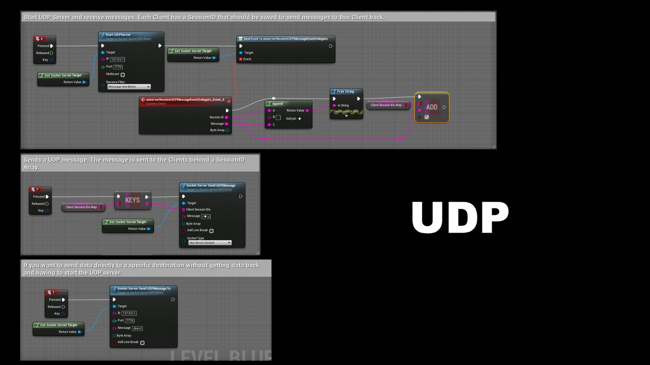 TCP UDP Socket Server Plugin