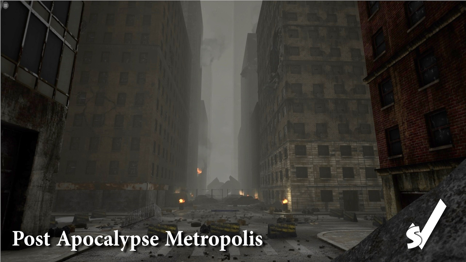 Post Apocalypse Metropolis | Fab