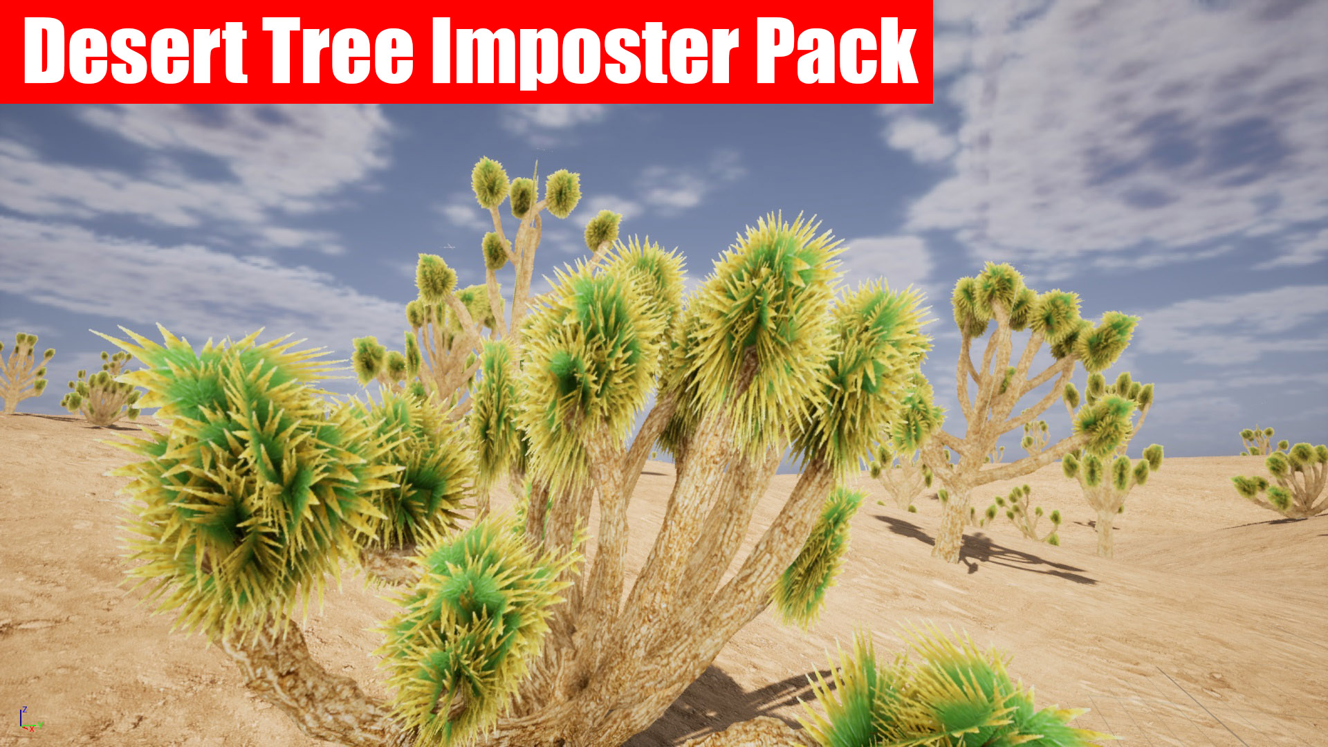 Imposter Tree Pack (Desert) | Fab