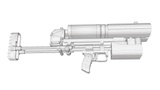 Sci-Fi Rocket Launcher (3D Model) | Fab
