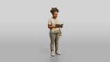 Holiday airline - Plus-Size Black Woman with Dreadlocks Standing ...