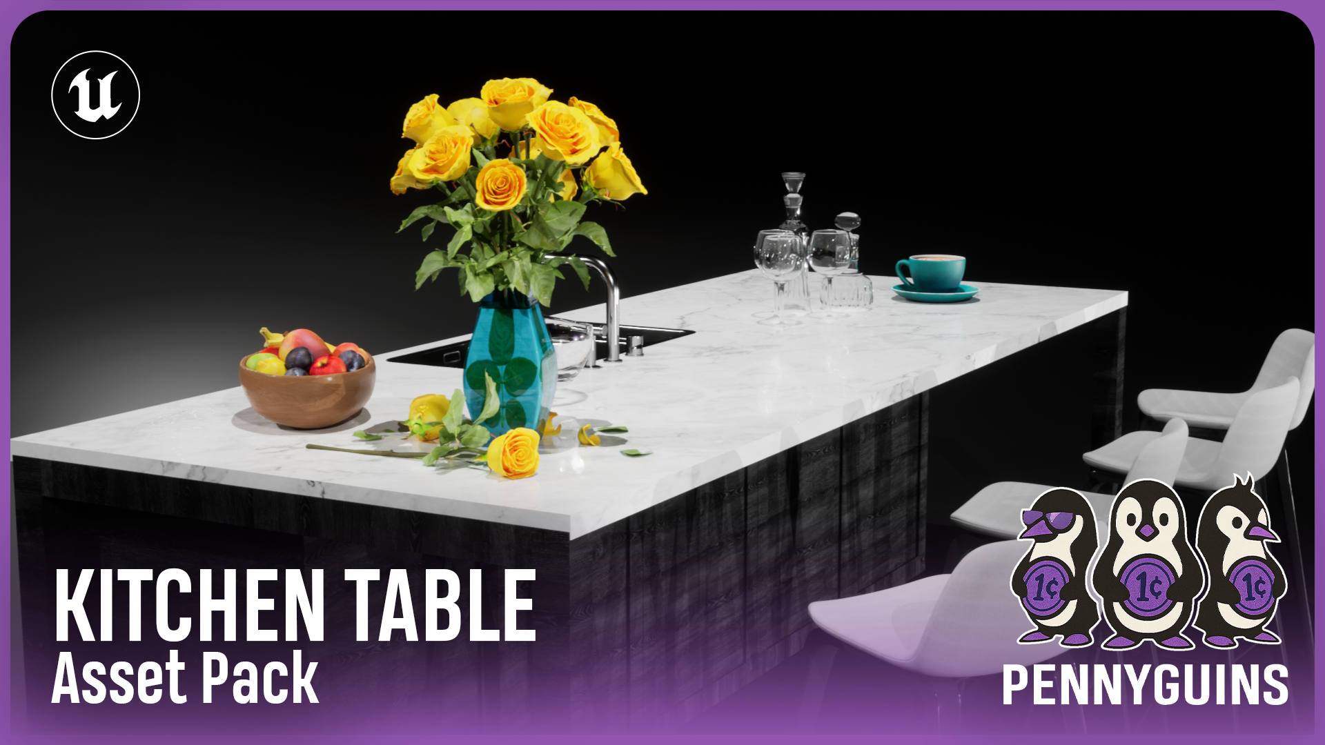 Kitchen Table - Asset Pack | Fab