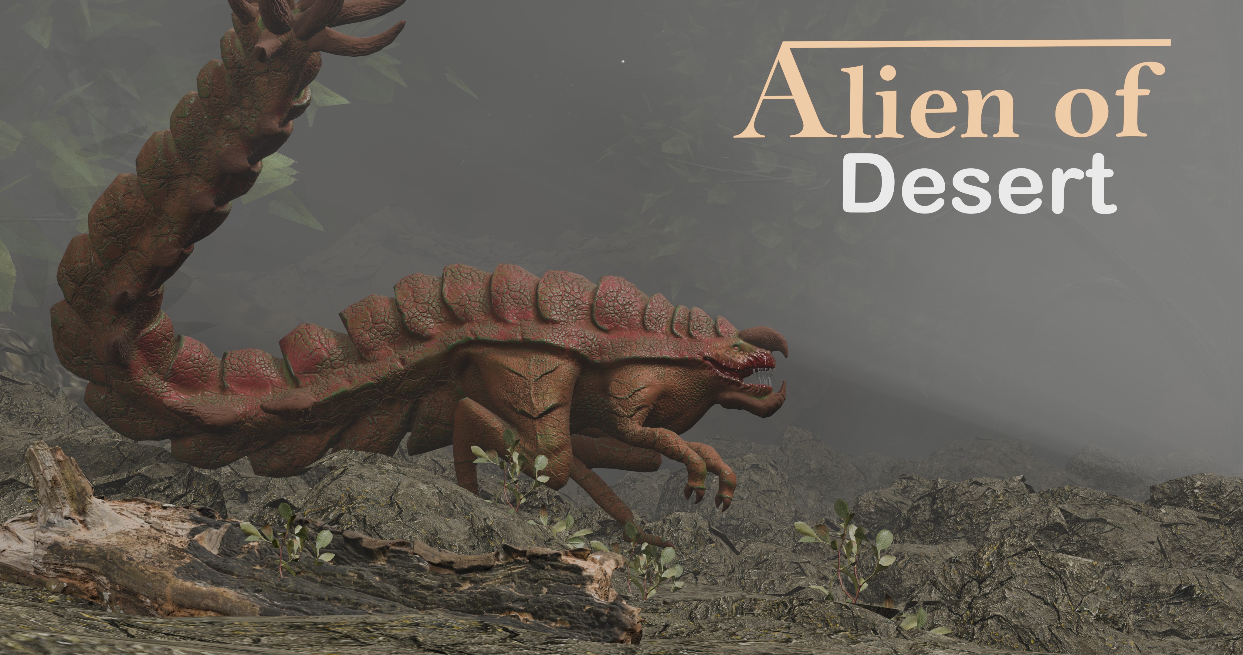 Alien of Desert | Fab