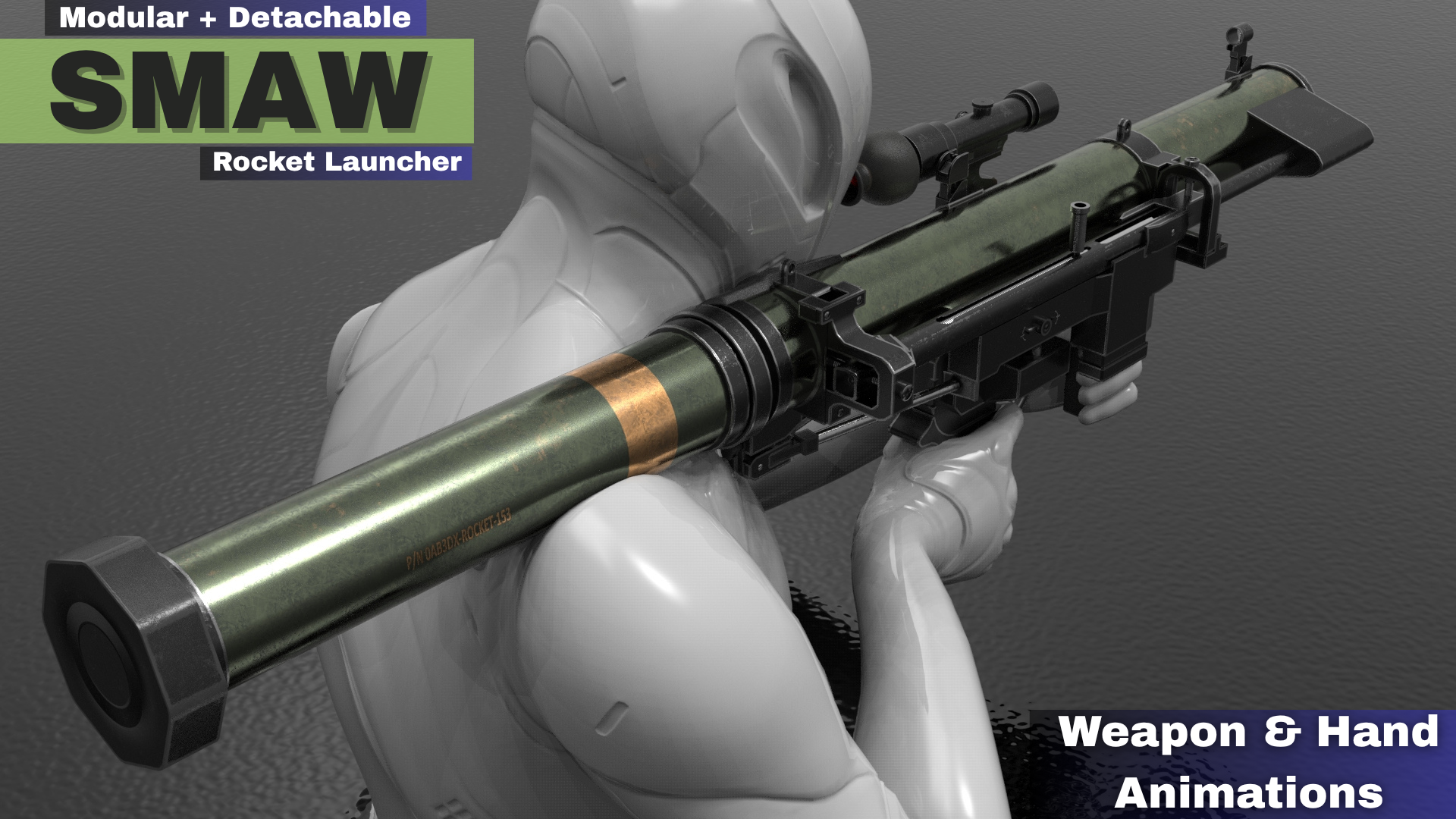 Mk 153 SMAW Rocket Launcher (Fps-Tps) | Fab
