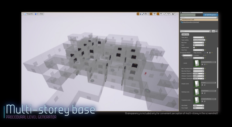 Procedural Level Generator | Fab
