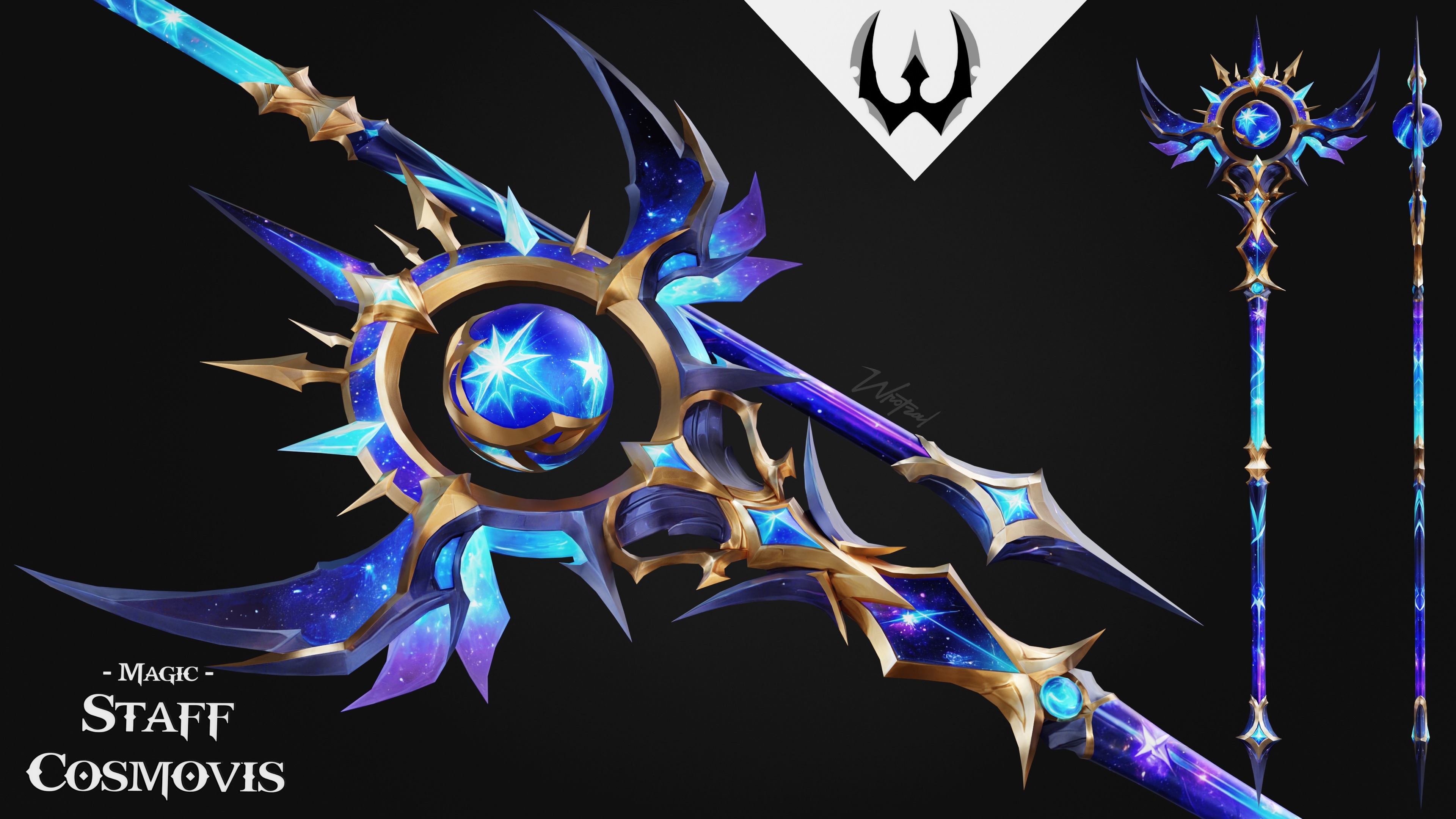 Staff Cosmovis [Stylized Fantasy] | Fab