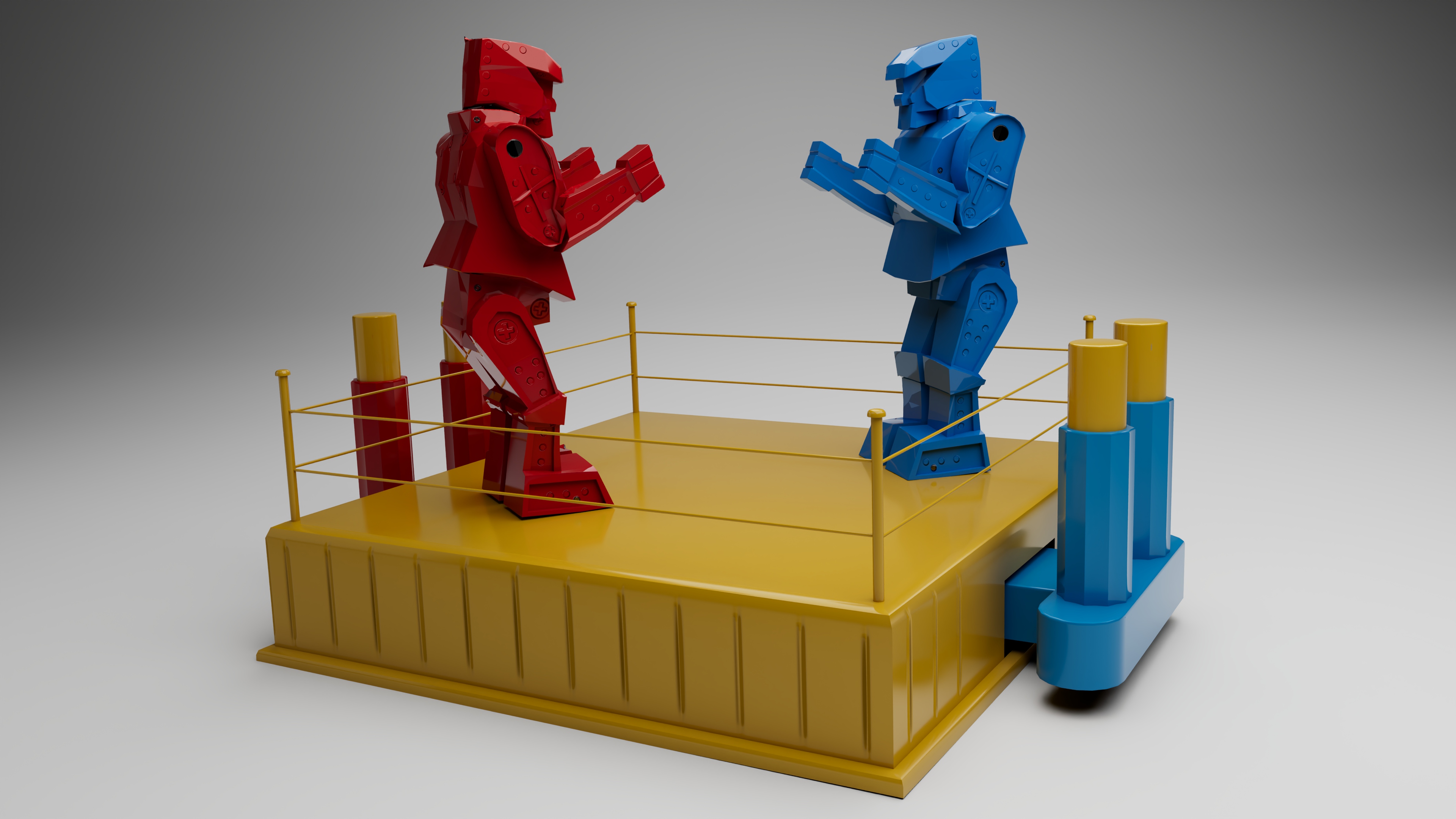 Robot Fighting Toy | Fab
