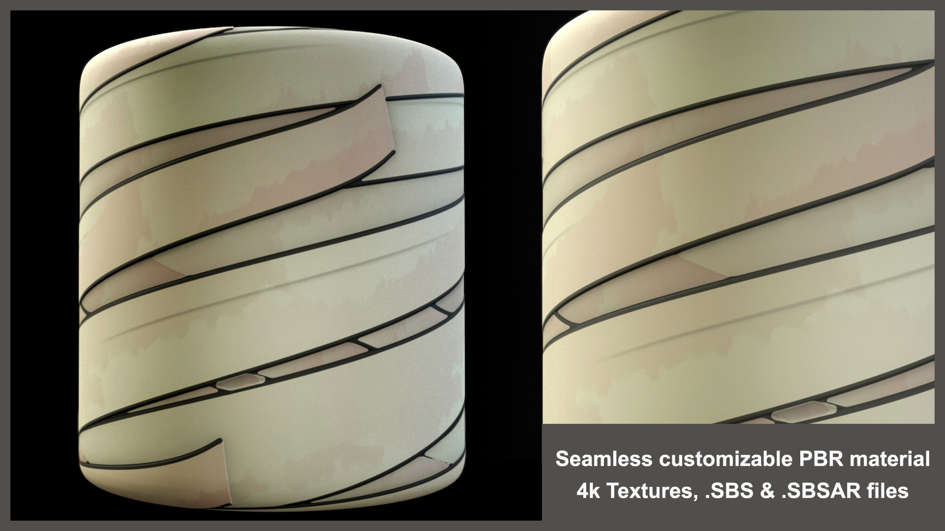 Bandage Substance PBR material and textures SBS SBSAR | Fab