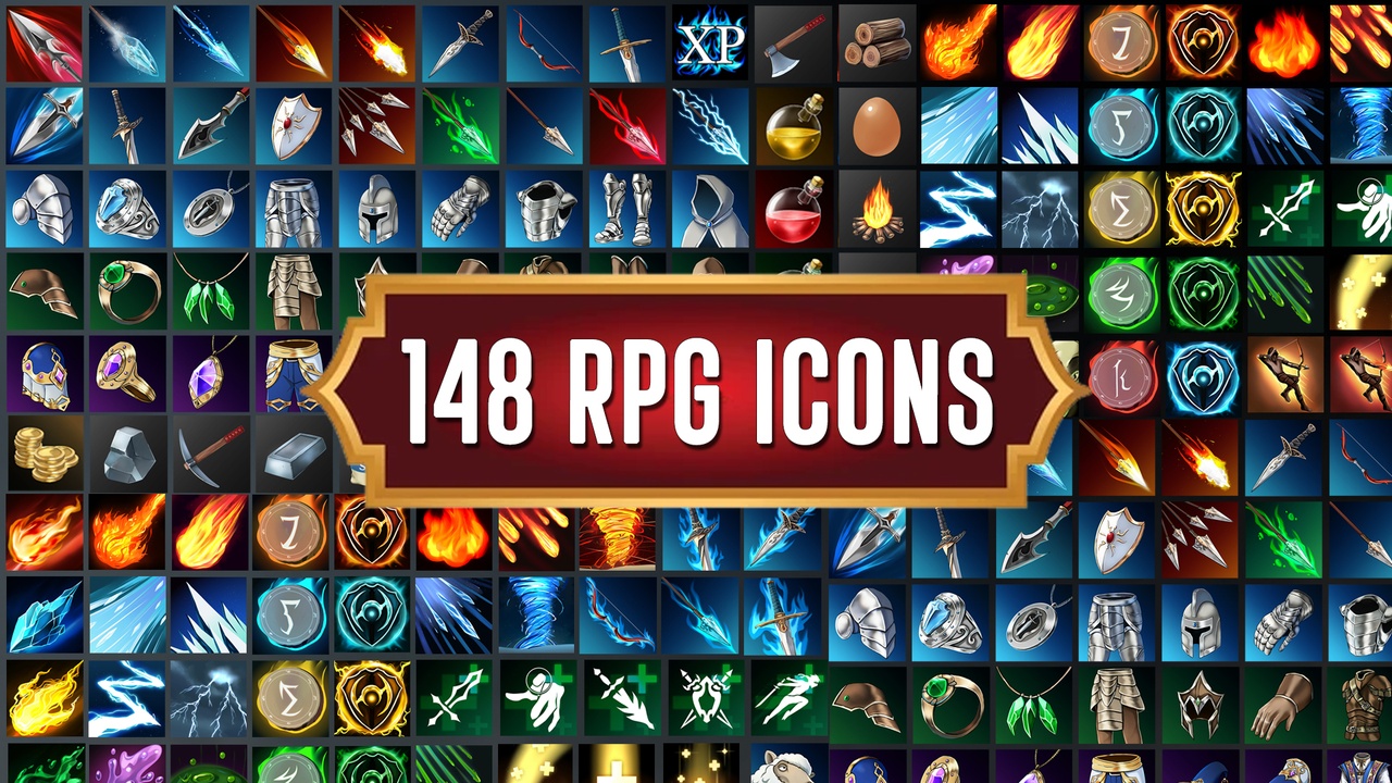 Professional RPG Icons | Fab