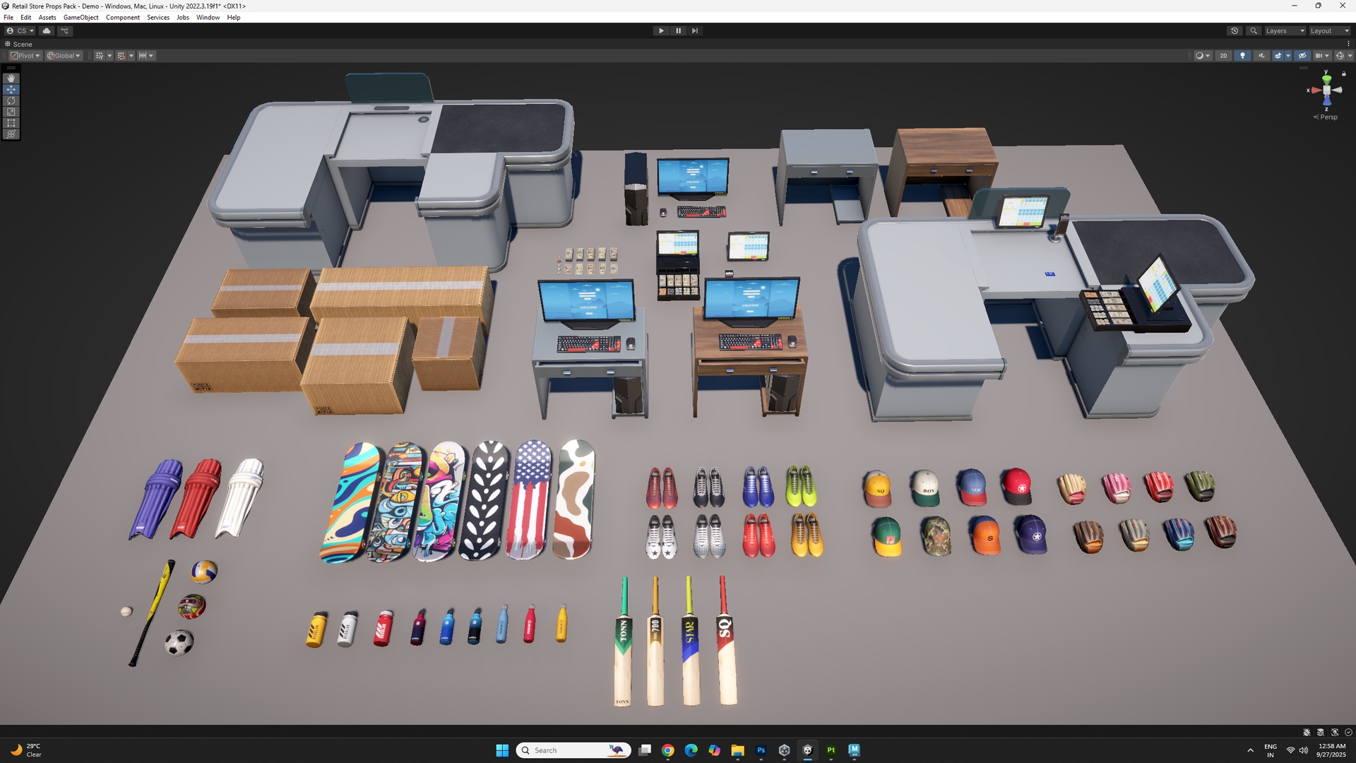 Retail Shop Props Pack | Fab