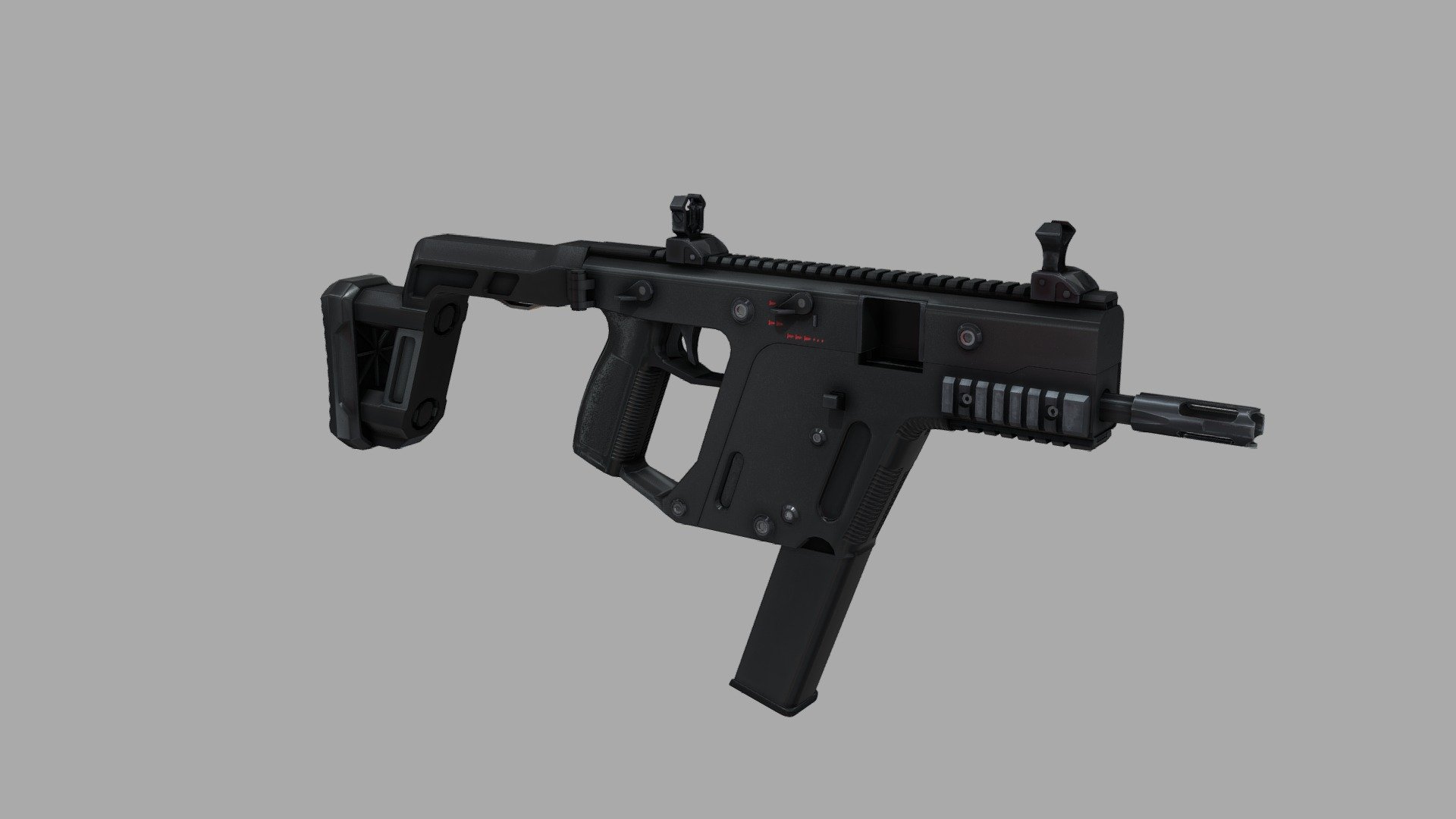 FPS Guns 4K - Smg 1 | Fab