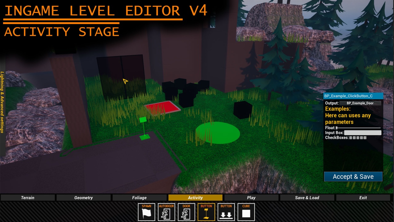 Ingame Level Editor