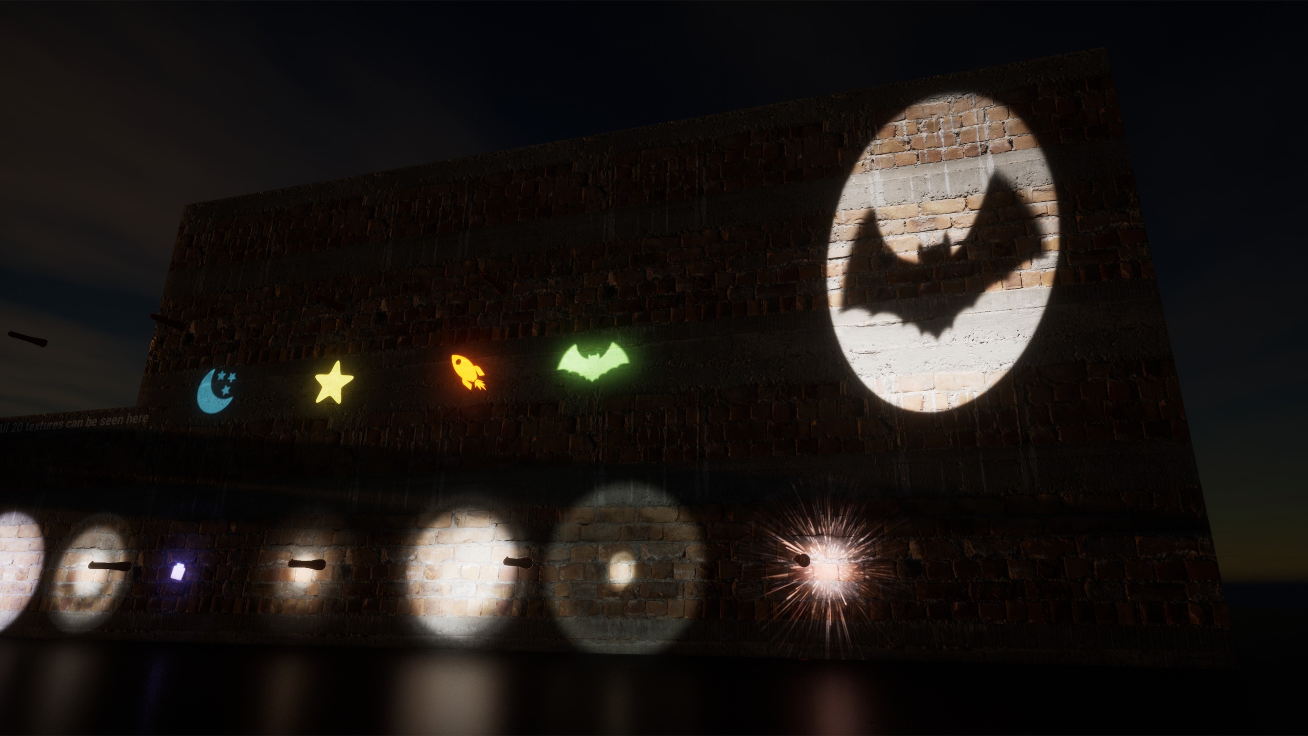 Flashlight Beam Pattern Pack
