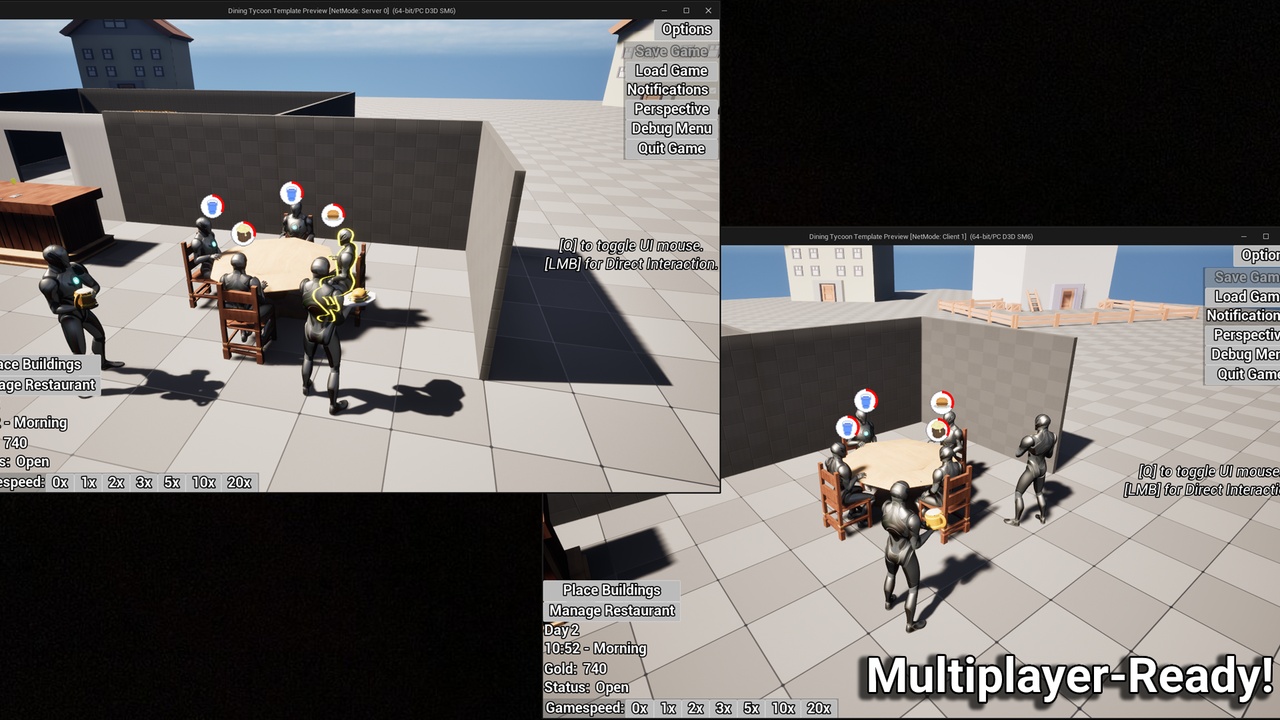 Dining Tycoon Template