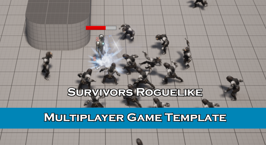 Survivors Roguelike - Multiplayer Game Template