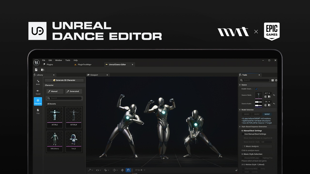 Unreal Dance Editor (Beta) | Fab