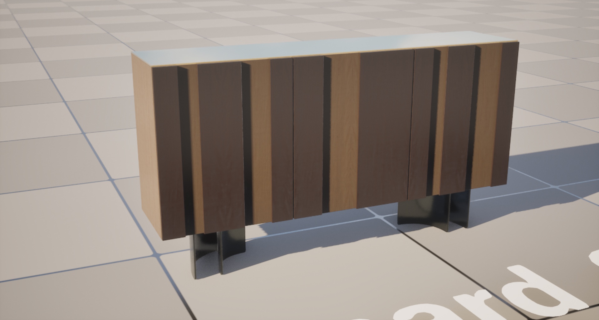 Credenza - Realistic Sideboard - Chest of Drawers | Fab