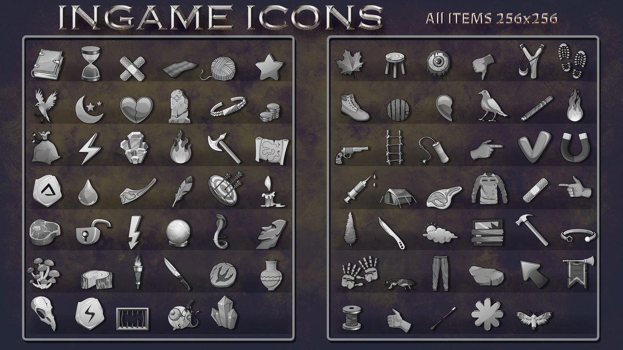 250 different Voluminous game icons | Fab