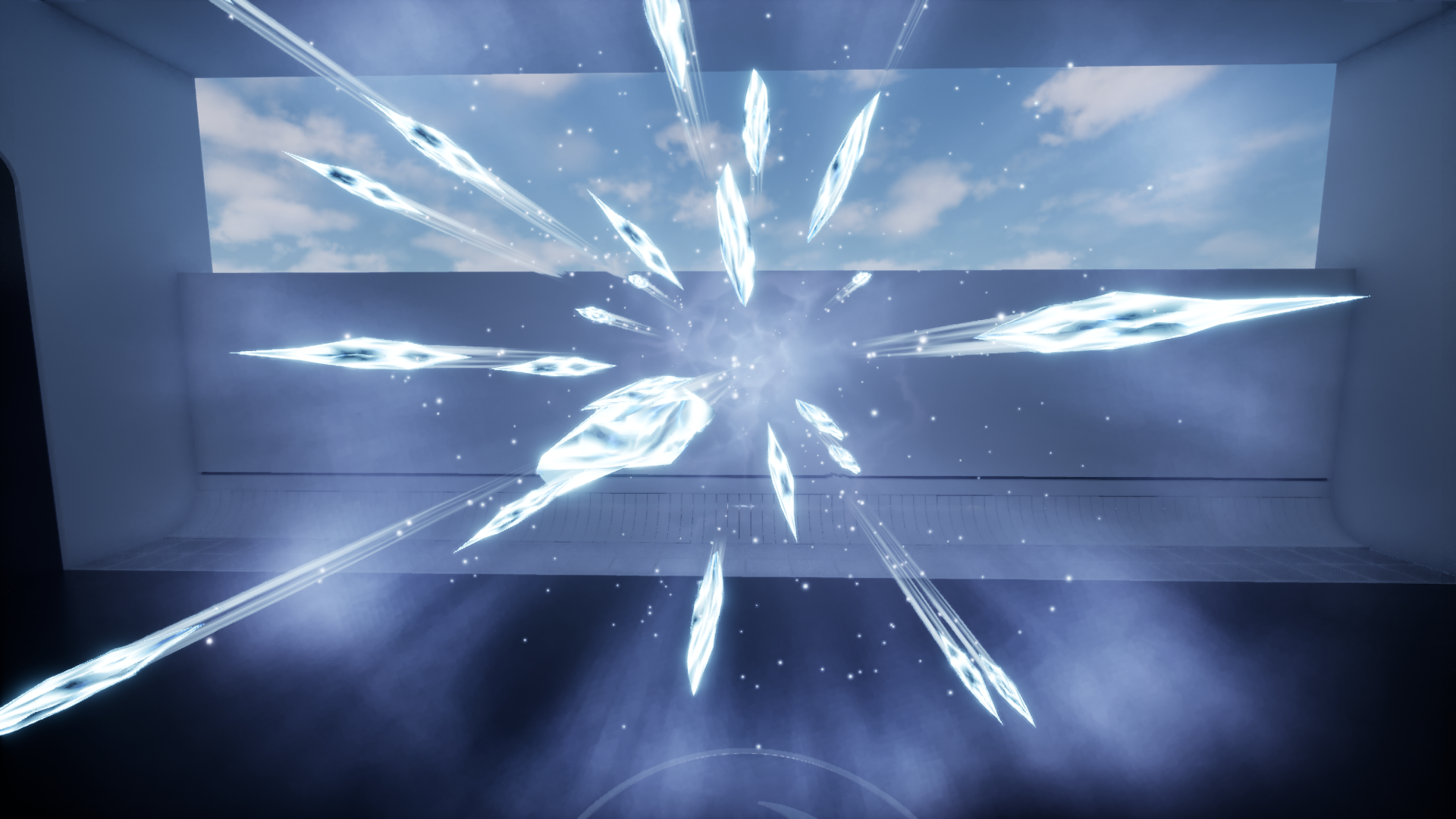 Glacial Shard Explosion – VFX | Fab