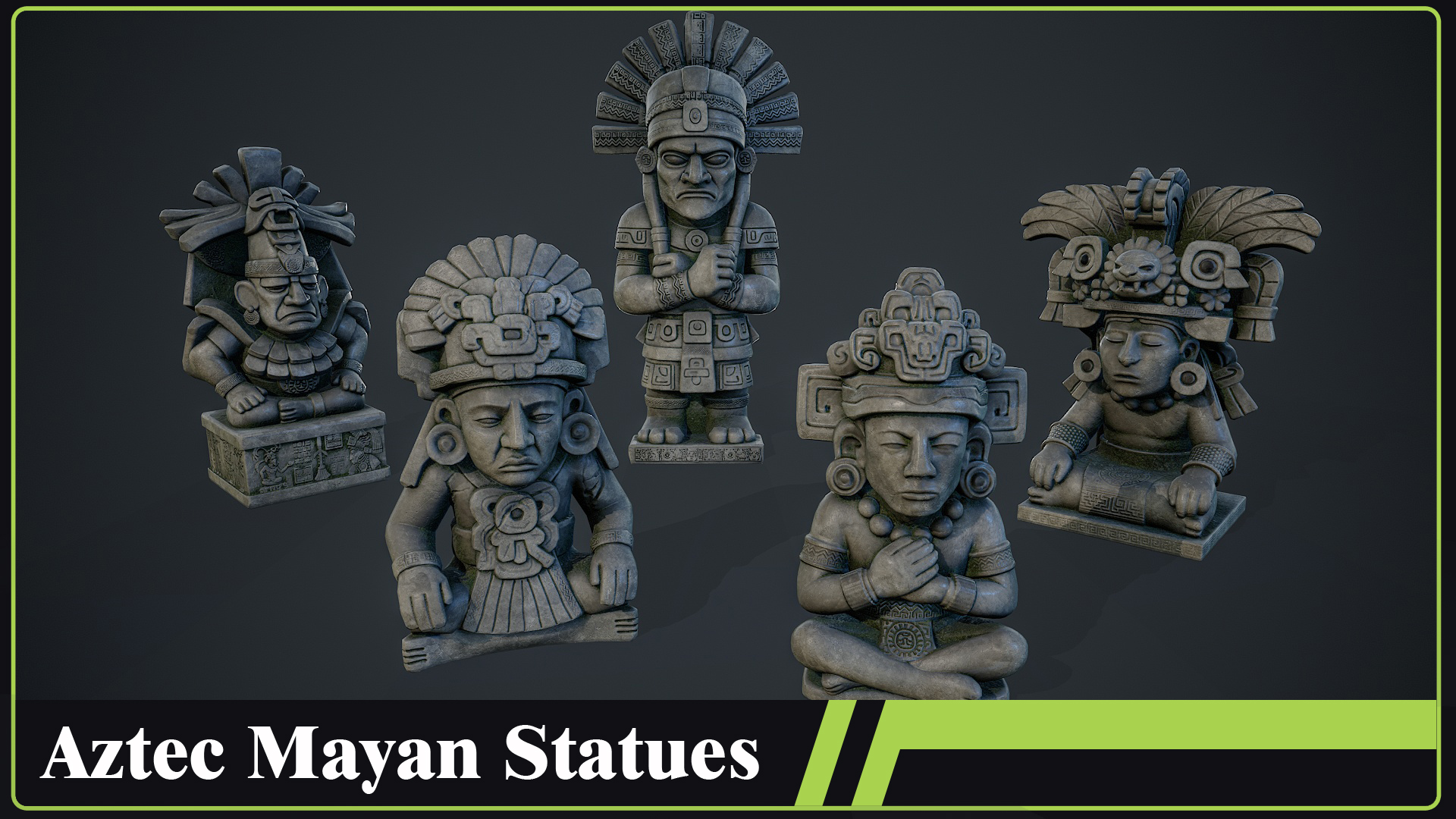 Aztec Mayan Statue | Fab