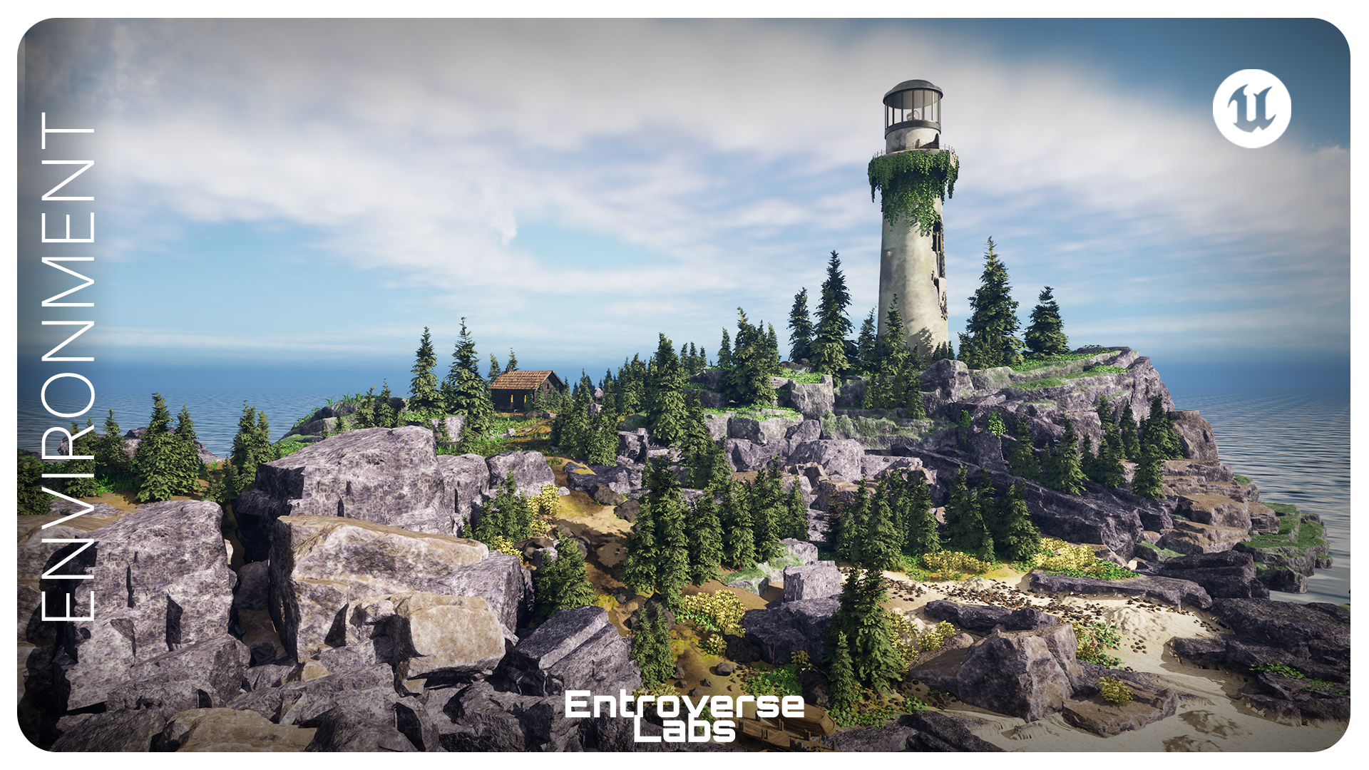 Abandoned Lighthouse Island – Modular Environment Pack | Fab