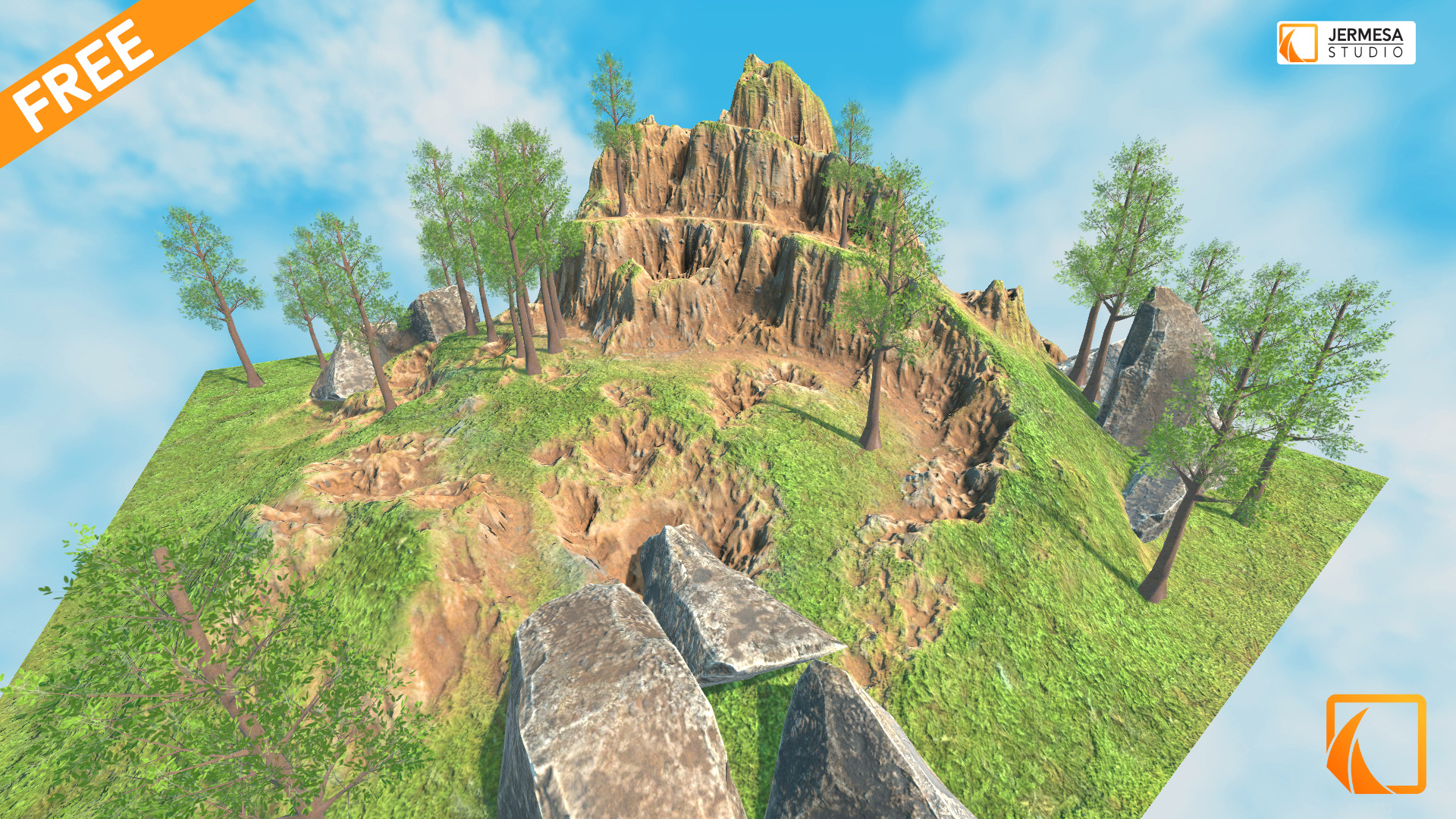 Game 3d Landscape 3d Animated Realistic Landscape Environment Design