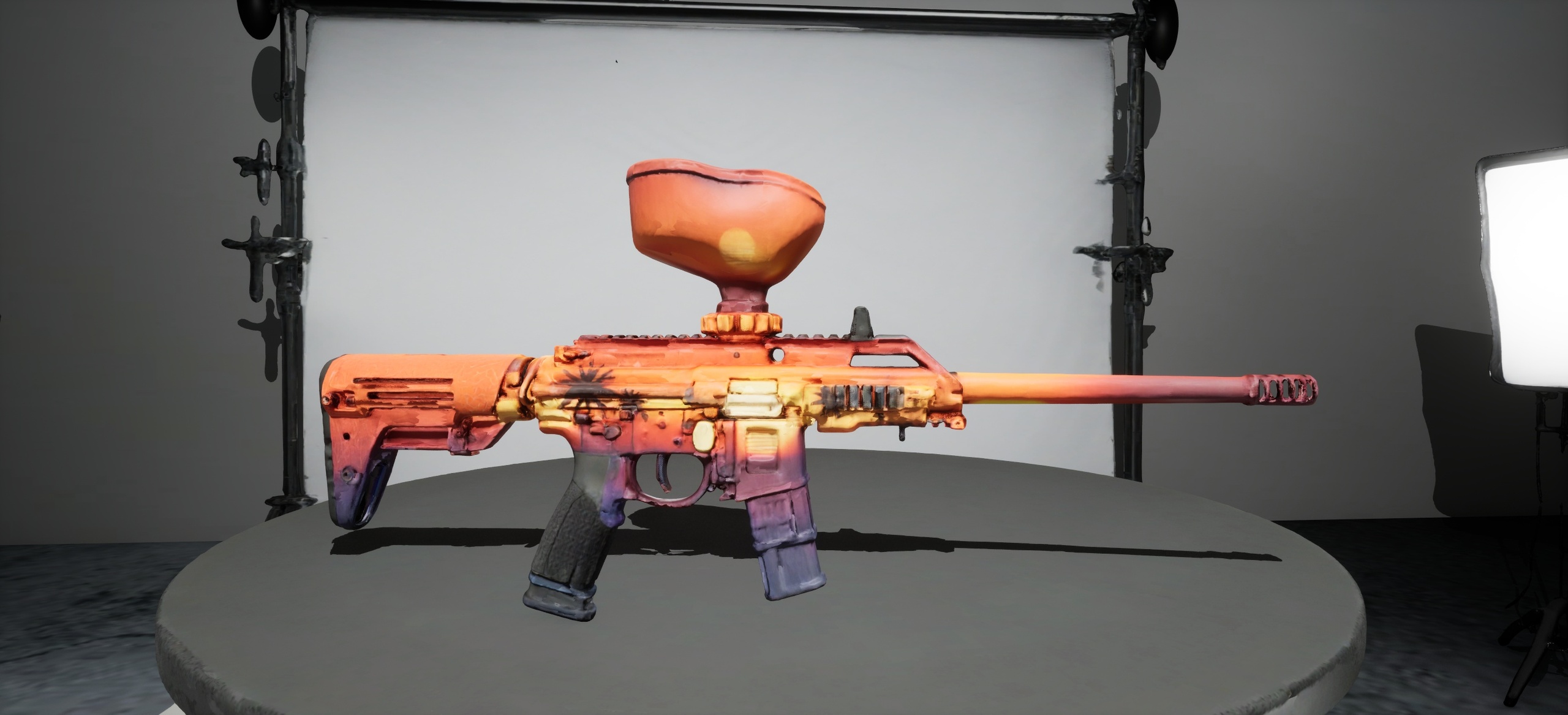 Paintball Gun - Sunset Design - Weapon Prop | Fab