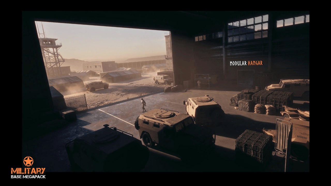 Military Base Megapack (Modular Military Base, Military Facility ...