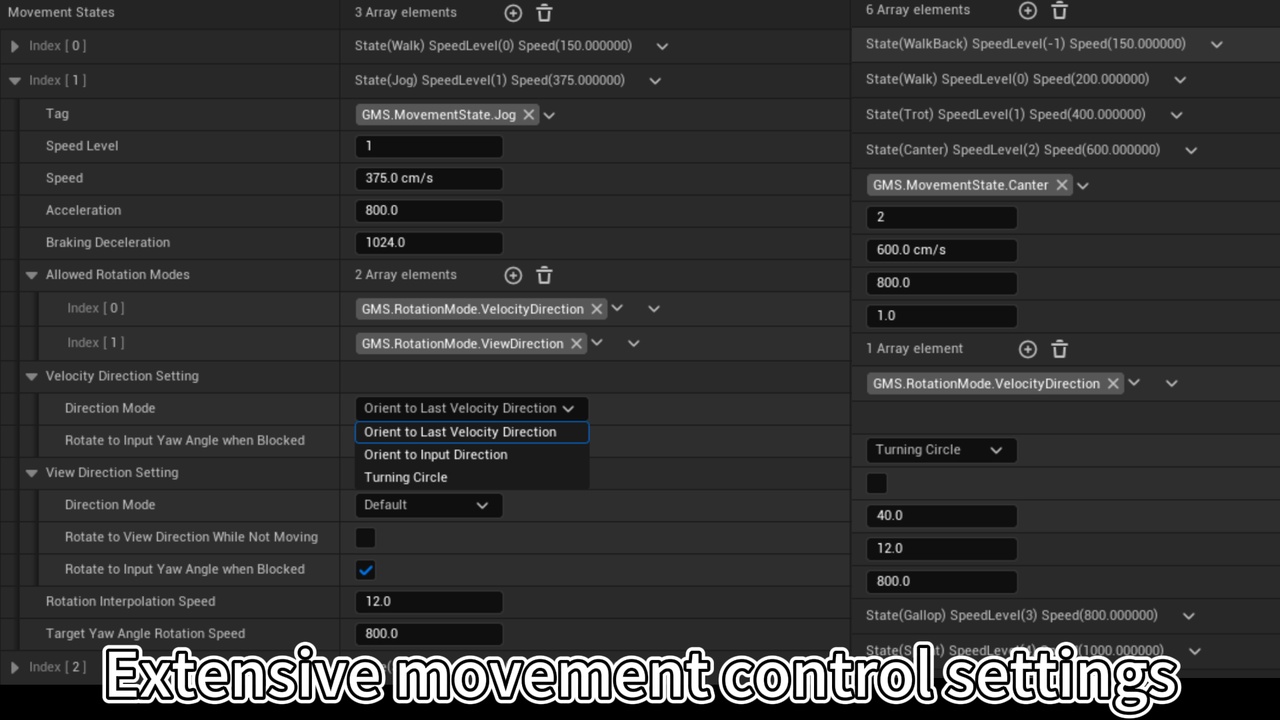 Generic Movement System - A powerful movement control and locomotion system