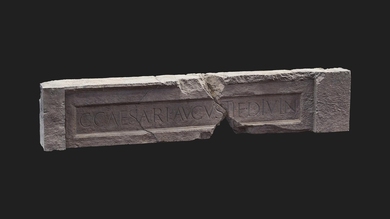 Roman Stone Entablature | Fab