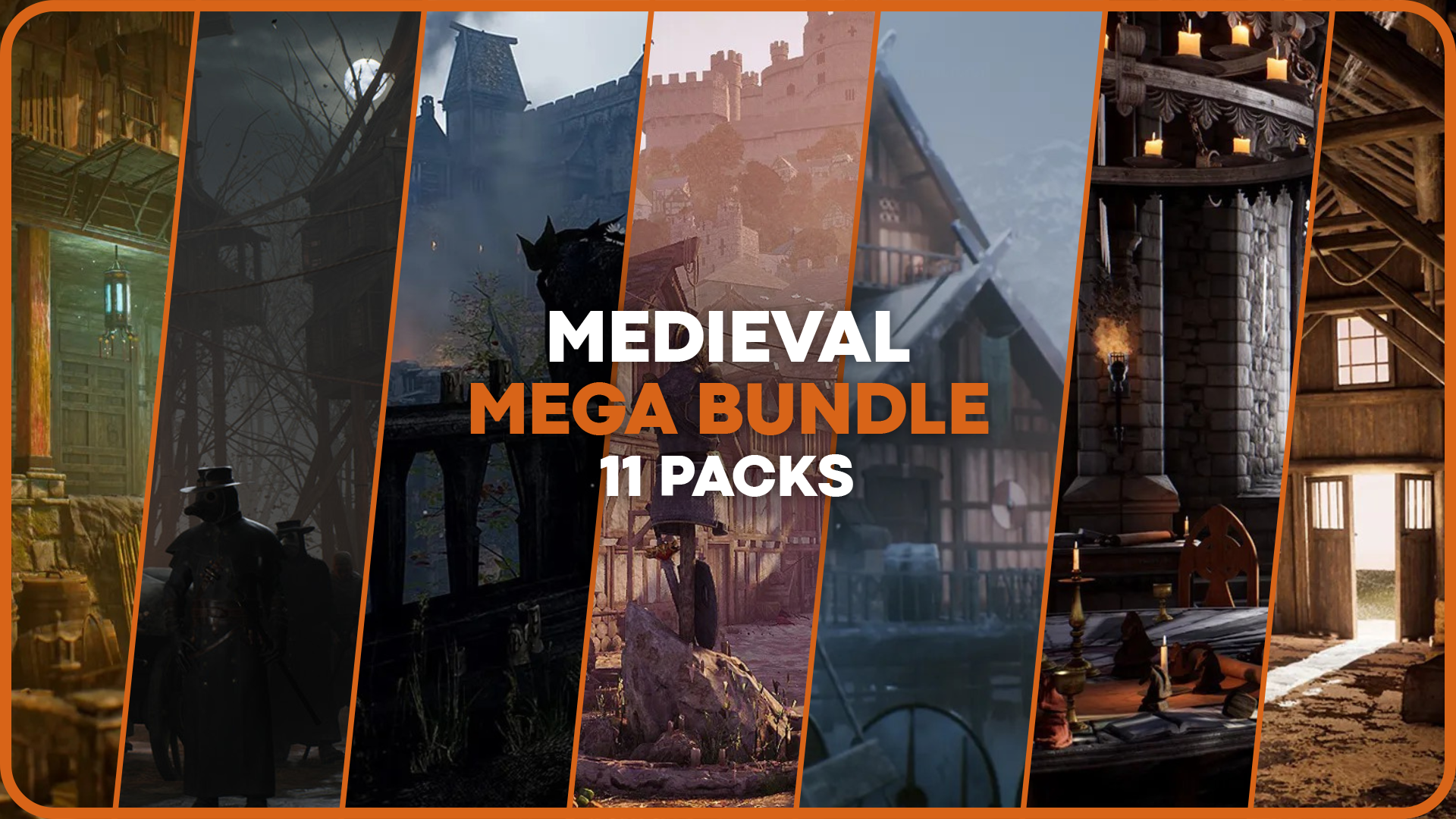 Medieval Environments Mega Bundle ( Medieval Medieval Medieval Medieval ...