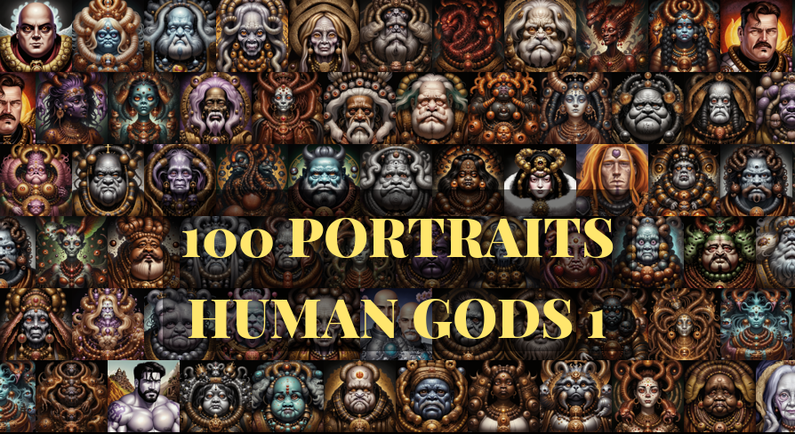 Portraits: Human Gods 1 | Fab