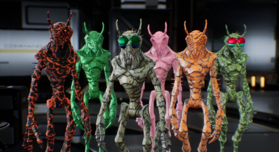 Insectoid Alien Race