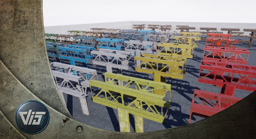 Beams And Truss Construction Set | Fab