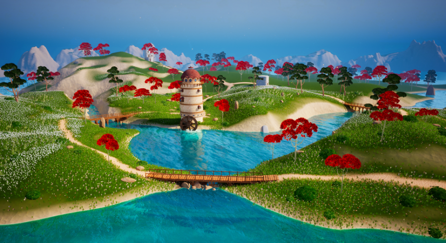 Stylized Procedural Environment | Fab