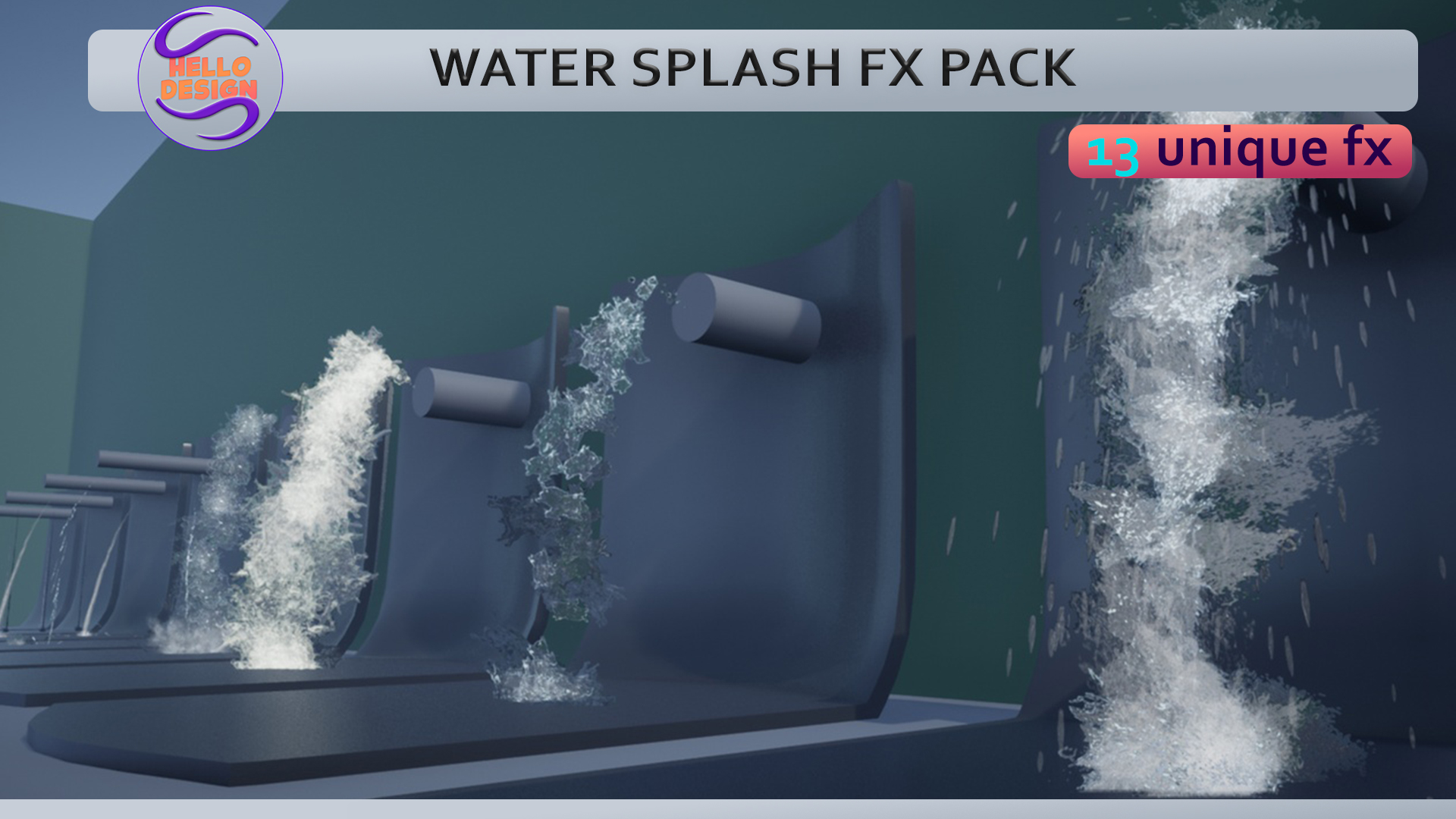 Water Splash Fx Pack | Fab