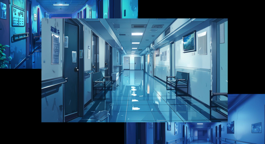 Pastel Hospital Backgrounds | Fab