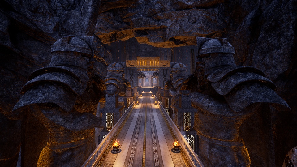 Dwarven Architecture Skyrim