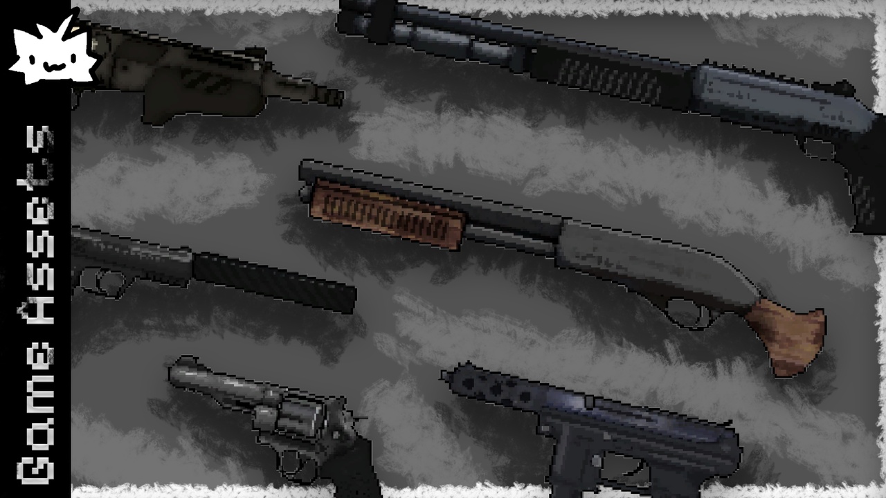 PSX CS Guns Low Poly Rifle Pack | Fab