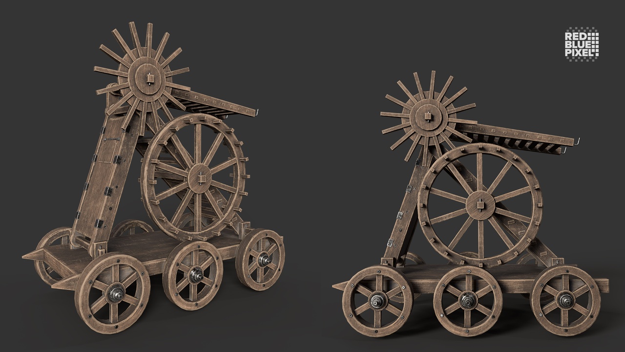 Medieval Siege Weapon Bundle | Fab