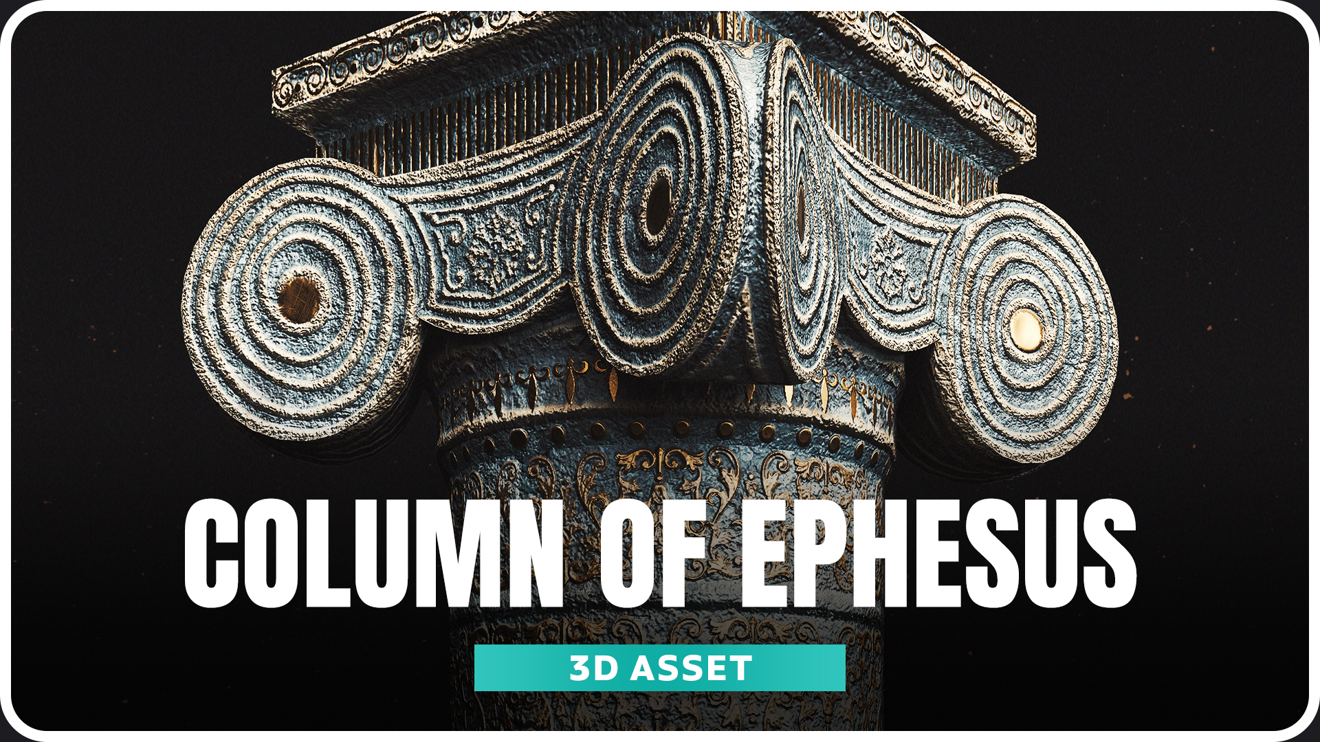 Column of Celsus 3D Model – Modular Architectural Asset for Historical ...
