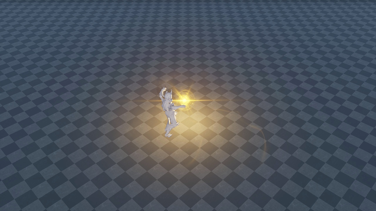 Wrath Gold Shockwave Spell VFX | Fab