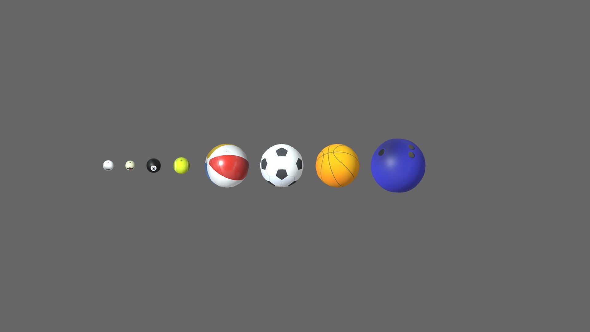 Sports Balls Pack – 8 Game-Ready PBR Models (Baked Textures) | Fab