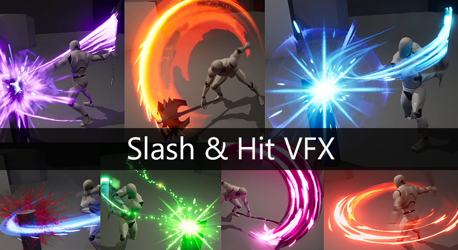 Slash and Hit VFX (with SFX) | Fab
