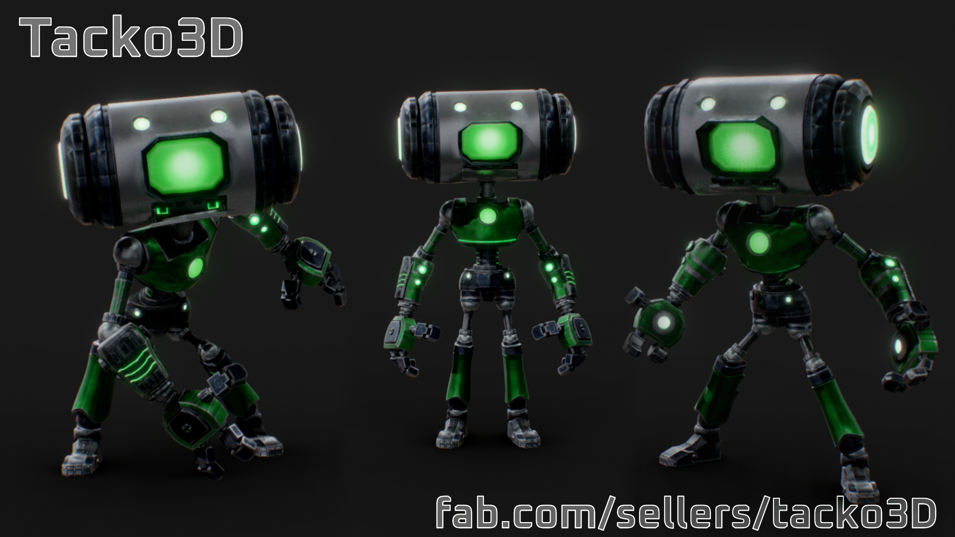 Radical Robots - Z Kyle Robot Character | Fab