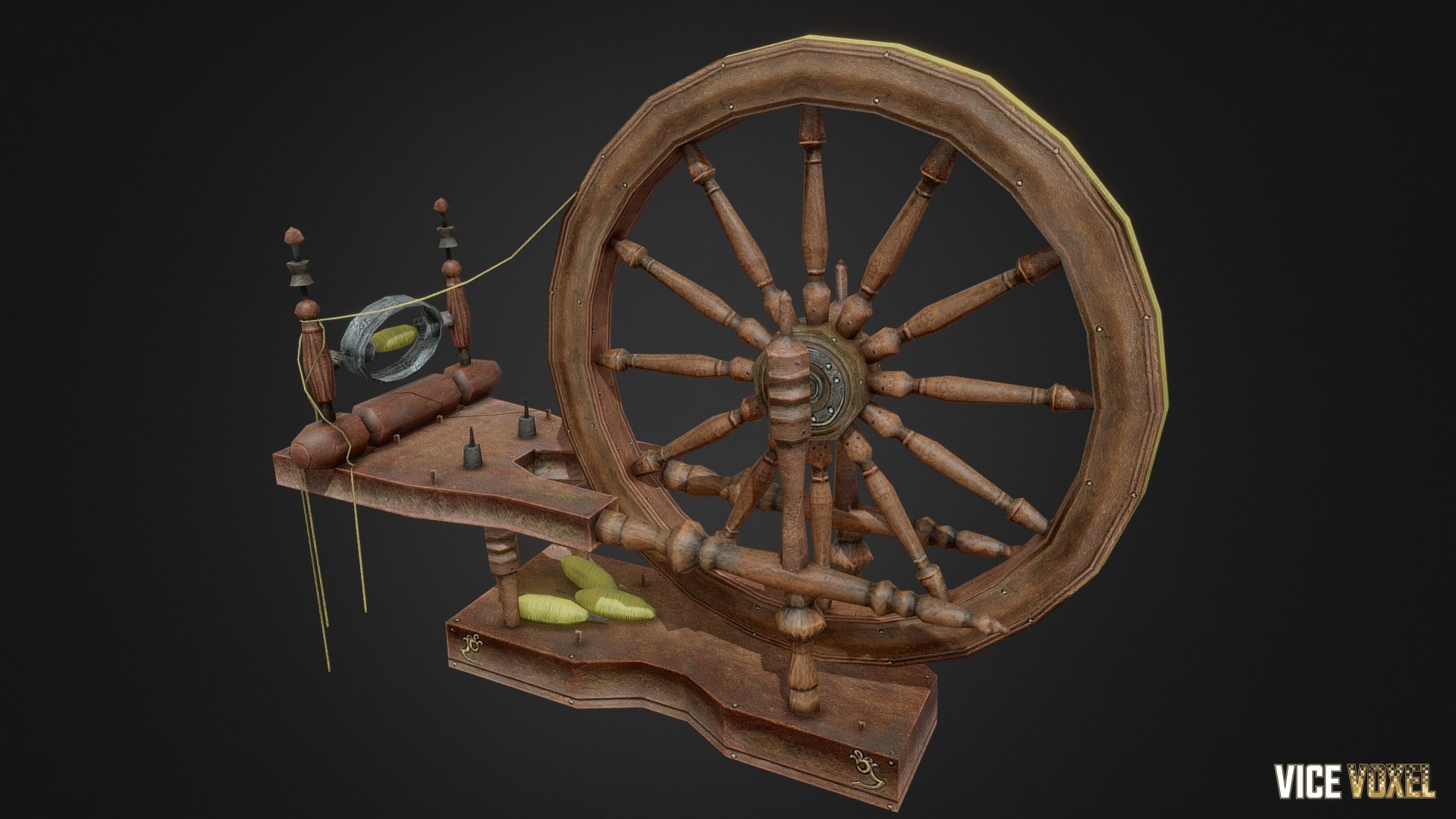 PBR Spinning Wheel | Fab