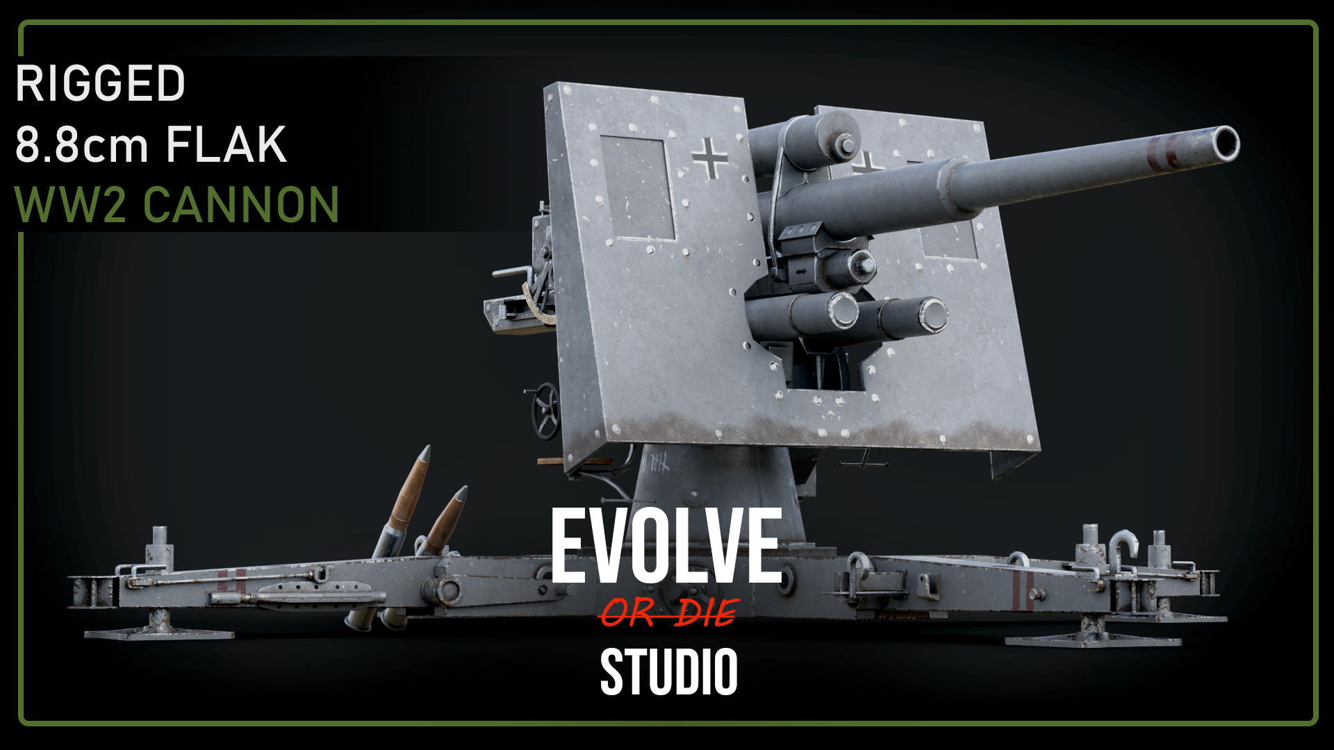 Flak Cannon Rigged WW2 | Fab
